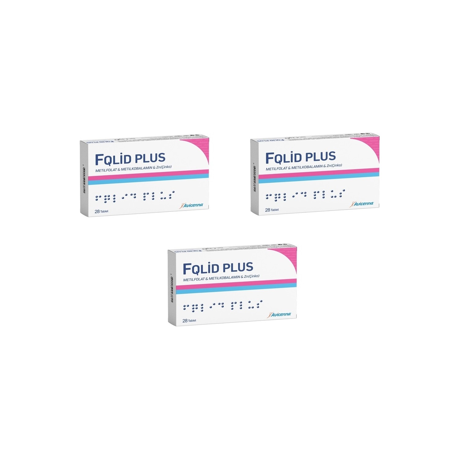 Avicenna Folid Plus Çinko Iyot D -B Vitamin Kompleksi 28 Fiyatı