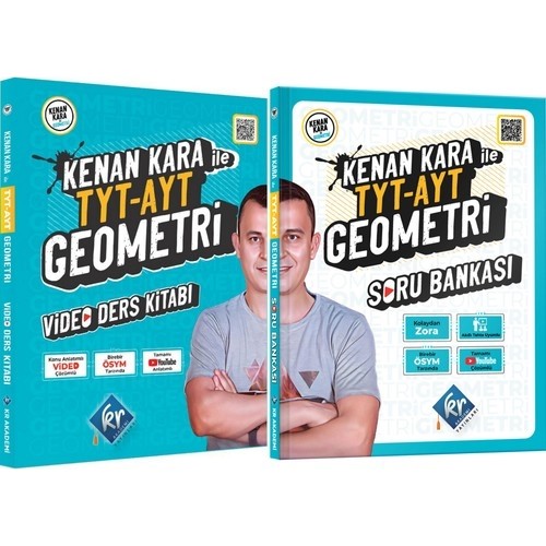 Kr Akademi Yayınları Kenan Kara Ile TYT - AYT Geometri Video Kitabı