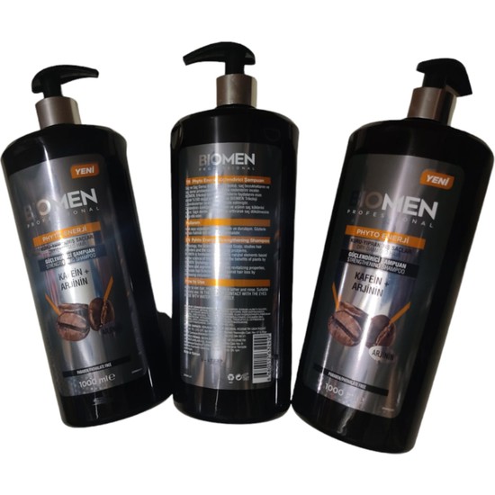 Biomen Güçlendirici Şampuan Seti 1000 ml x 3 Adet Fiyatı