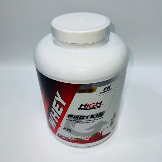 High Whey Protein Tozu 2280 gr Çilek Aromalı Protein Tozu 24 Fiyatı