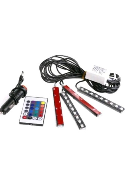 Cnk Oto Ayak Altı LED Kumandalı Araç Içi Aydınlatma / Sese Duyarlı Renk Değiştirme Özellikli Cnk Oto Ayak Altı LED Kumandalı Araç Içi Aydınlatma / Sese Duyarlı Renk Değiştirme Özellikli