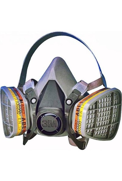 3m 6200 Solunum Koruyucu + 6057 Filtre Set