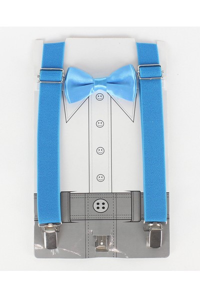 Minipomes Ayarlanabilir Askı ve Papyon Seti