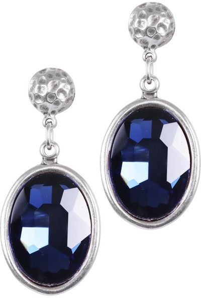 Labalaba Kadın Antik Gümüş Kaplama Swarovski Taşlı Hürrem Küpe Labalaba Kadın Antik Gümüş Kaplama Swarovski Taşlı Hürrem Küpe