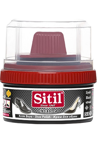 Sitil Krem Boya Siyah 175 ml Sitil Krem Boya Siyah 175 ml