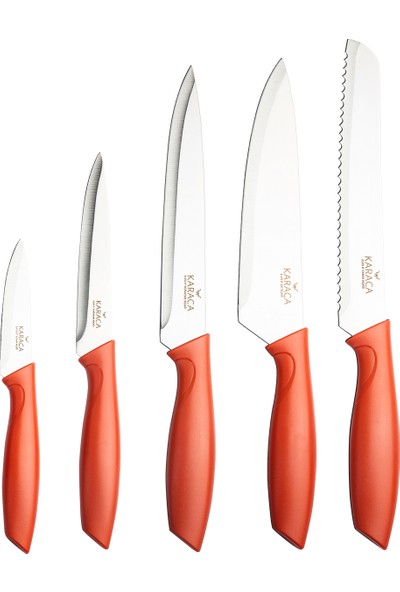 Karaca Riga Somon 5li Bıçak Seti Karaca Riga Somon 5li Bıçak Seti