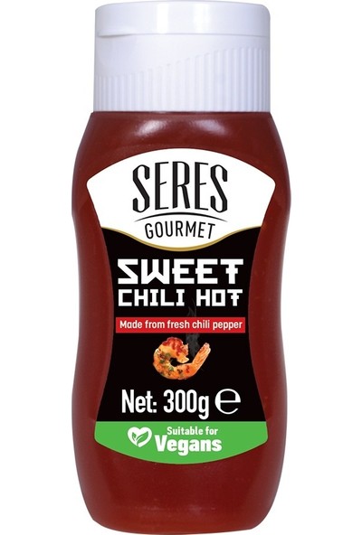 Seres Gourmet Sweet Chilli Hot Sos 300 gr Seres Gourmet Sweet Chilli Hot Sos 300 gr