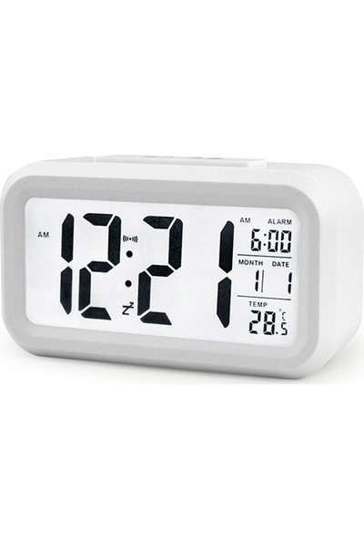 Li Bole LED Termometreli Alarmlı Dijital Masa Saati Li Bole LED Termometreli Alarmlı Dijital Masa Saati