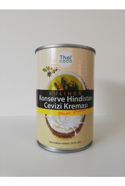 Thai Coco Kuliner Hindistan Cevizi Kreması 400 ml