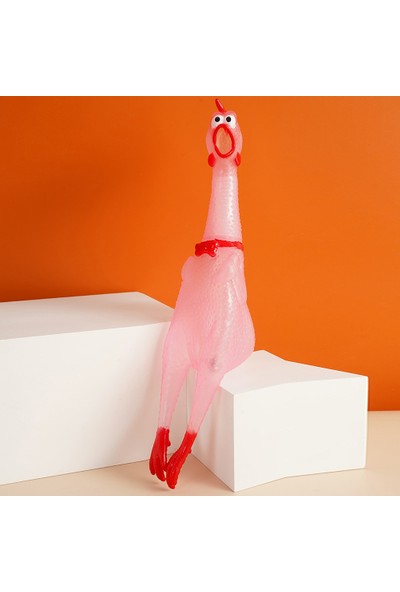 Yoyoso Ses Çıkaran Tavuk Figür Oyuncak Pembe 8 x 40 cm Yoyoso Ses Çıkaran Tavuk Figür Oyuncak Pembe 8 x 40 cm