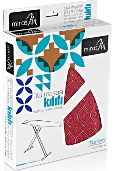 Miras Kalın Keçeli Ütü Masası Bezi, Isıya Dayanıklı