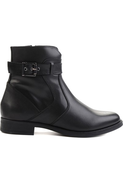 Hush Puppies Nala Deri Bağcıklı Yandan Fermuarlı Siyah Kadın Bot Hush Puppies Nala Deri Bağcıklı Yandan Fermuarlı Siyah Kadın Bot