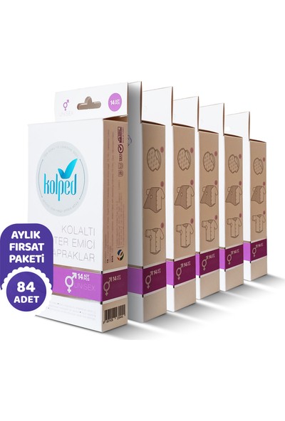 Kolped Koltuk Altı Ter Emici Ped 84 Adet Kolped Koltuk Altı Ter Emici Ped 84 Adet