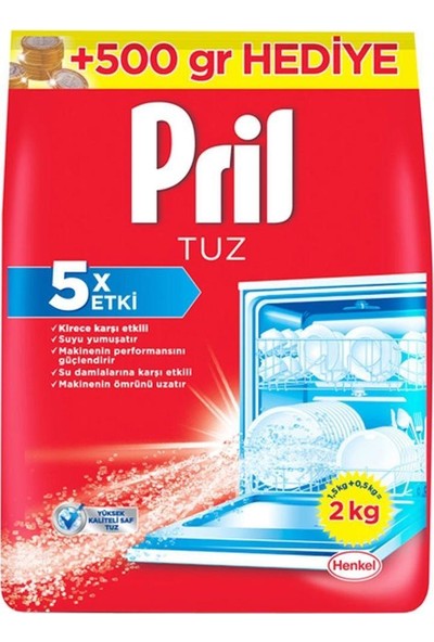 Pril Bulaşık Makinesi Tuzu 2 kg Pril Bulaşık Makinesi Tuzu 2 kg