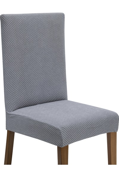 Latuda Likralı Yıkanabilir Gri Sandalye Kılıfı | Sandalye Örtüsü Latuda Likralı Yıkanabilir Gri Sandalye Kılıfı | Sandalye Örtüsü