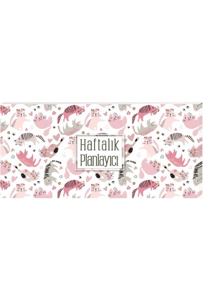 Keskin Color Haftalık Planner - Pink Kitty