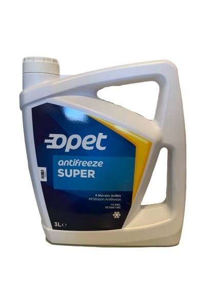Opet Süper Antifriz 3lt Opet Süper Antifriz 3lt