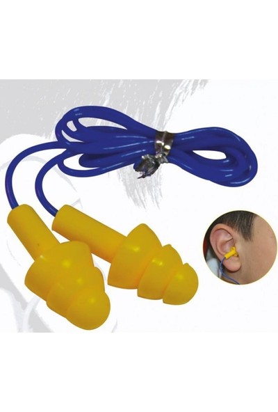 İsg Okulu Essafe Ge 1425 Çam Tipi Ipli Kutulu Kulak Tıkacı İsg Okulu Essafe Ge 1425 Çam Tipi Ipli Kutulu Kulak Tıkacı