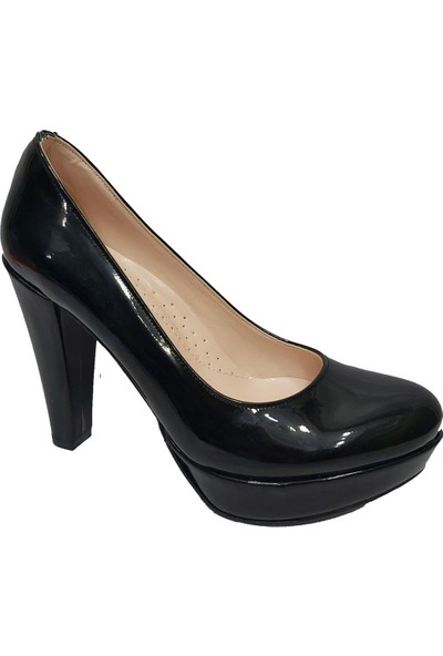 Zarif 3641 20MM Rugan Platform Topuklu Ayakkabı