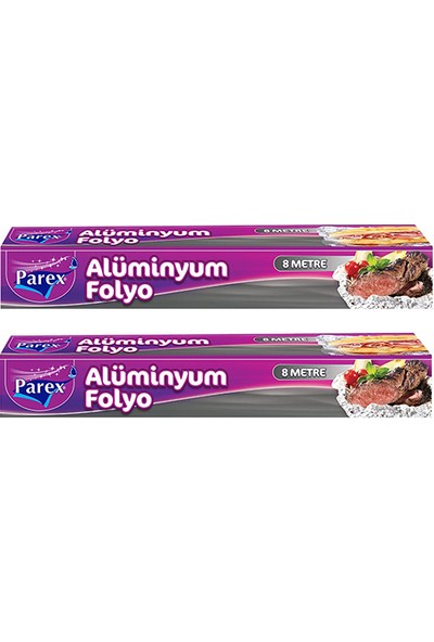 Parex Alüminyum Folyo 8 M x 2'li