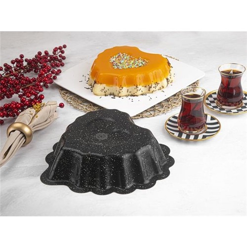 Taç Amanda Granit Kek Kalıbı Siyah Fiyatı - Taksit Seçenekleri