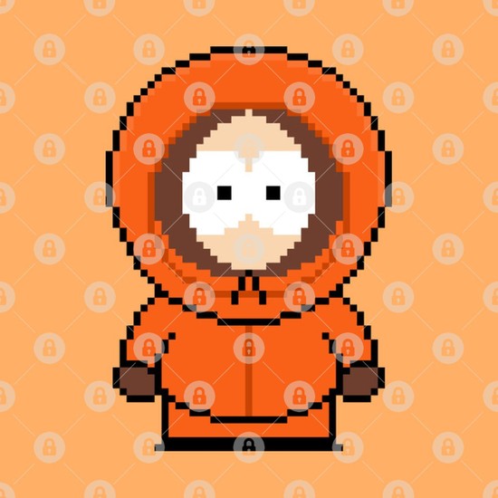 Fizello Kenny From South Park (Pixel Art) Kupa Bardak Fiyatı