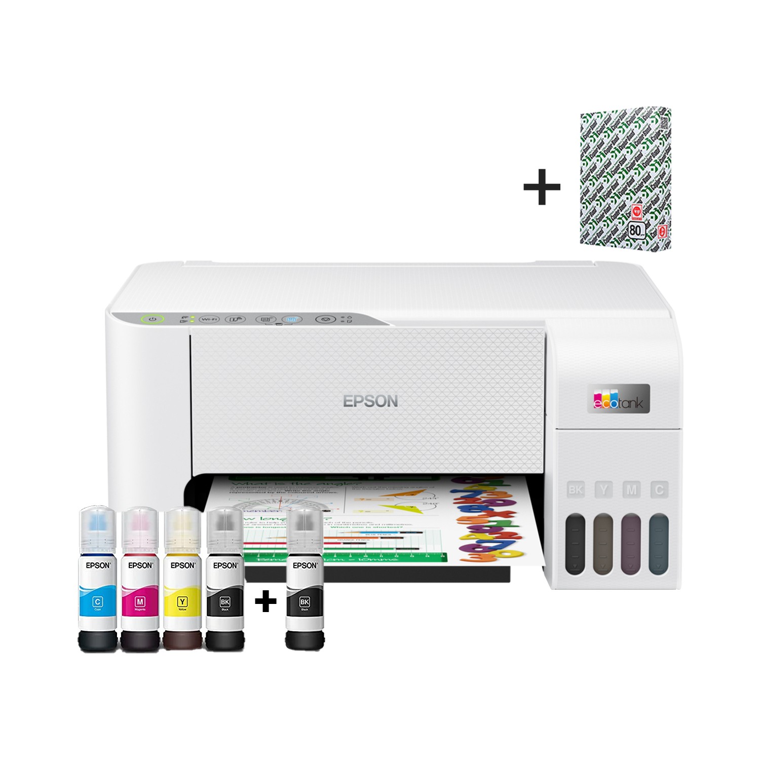 Epson Ecotank L3256 Renkli Tanklı Yazıcı Baskı/tarama/kopya - (Usb ...