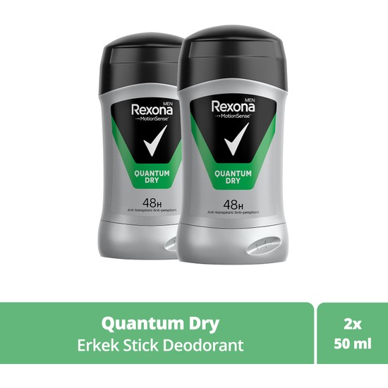 Rexona Men MotionSense Erkek Stick Deodorant Quantum Dry 50 Fiyatı