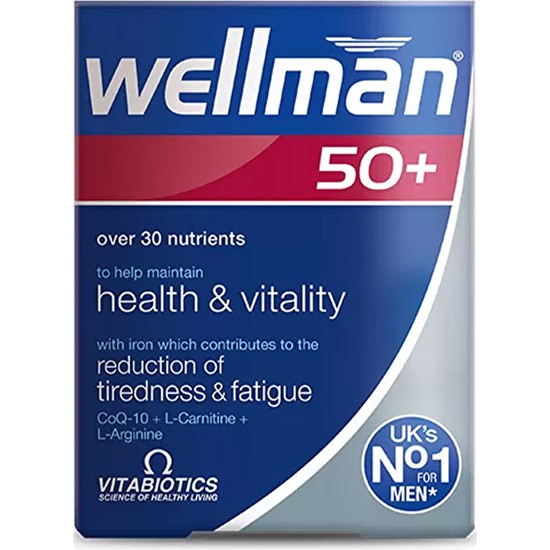 Vitabiotics Wellman 50+ 30 Tablet Fiyatı - Taksit Seçenekleri