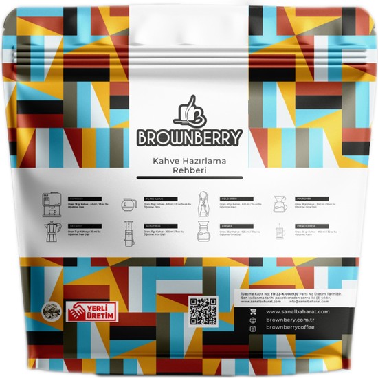 Brownberry Sumatra Mandheling Kahve Çekirdeği Kavrulmuş Fiyatı