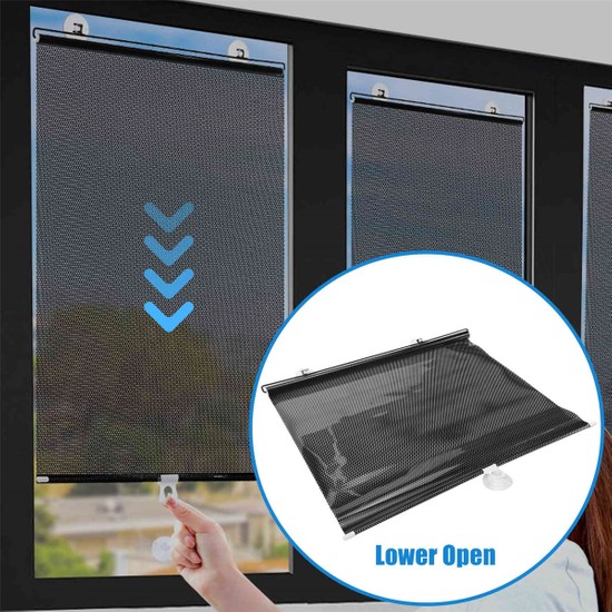 Gui xulian Güneşlik Rulo Karartma Vantuz Jaluzi Perdeler Fiyatı