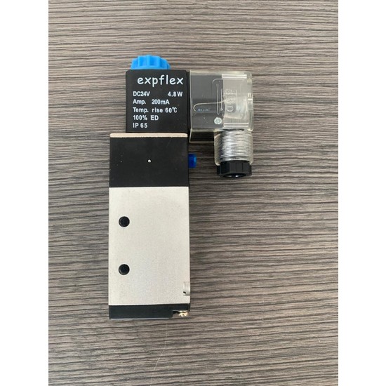 Expflex 4V210-08 1/4 5/2 Tek Bobin Valf 12VDC Fiyatı