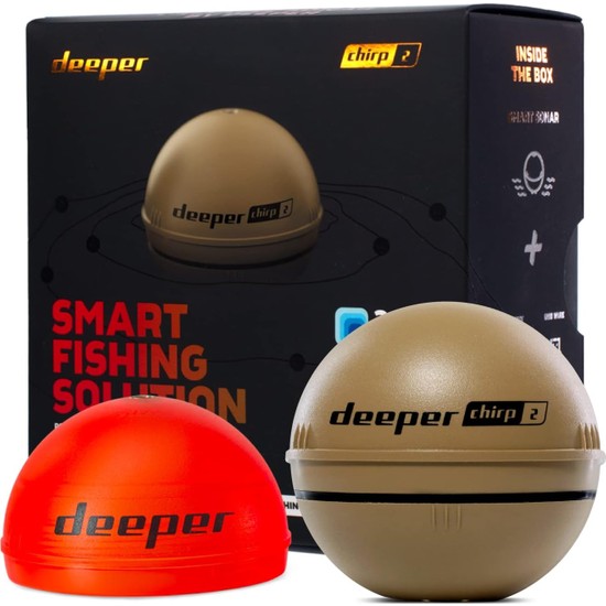Deeper Chirp 2 Taşınabilir Sonar Balık Bulucu ve Derinlik Fiyatı