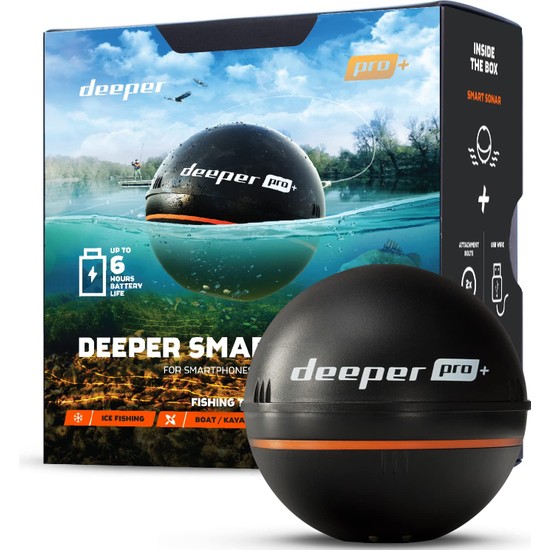 Deeper Pro+ Akıllı Sonar Yayınlanabilir ve Taşınabilir Wifi Fiyatı