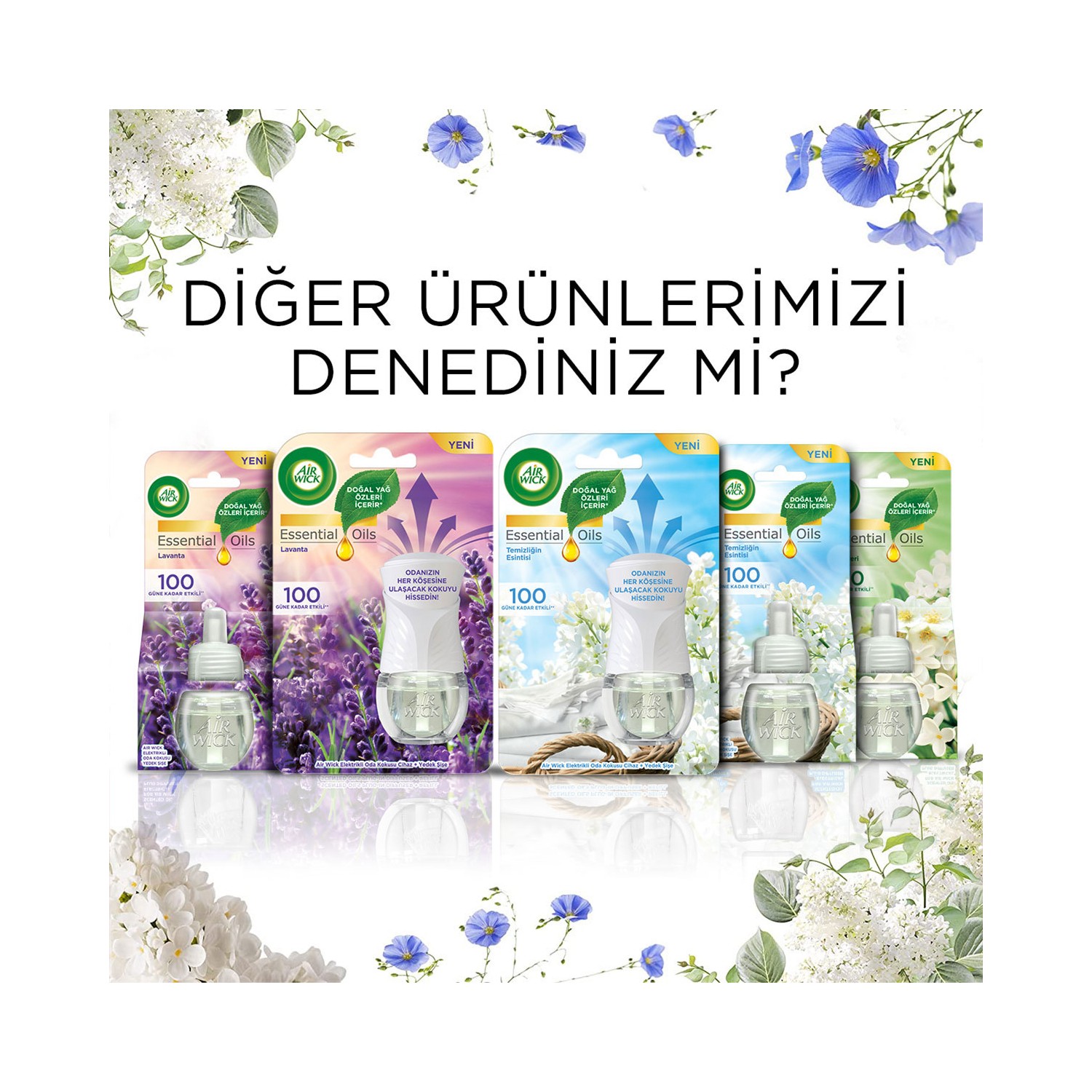 Air Wick Elektrikli Kit Oda Kokusu Temizliğin Esintisi ( 1 Fiyatı