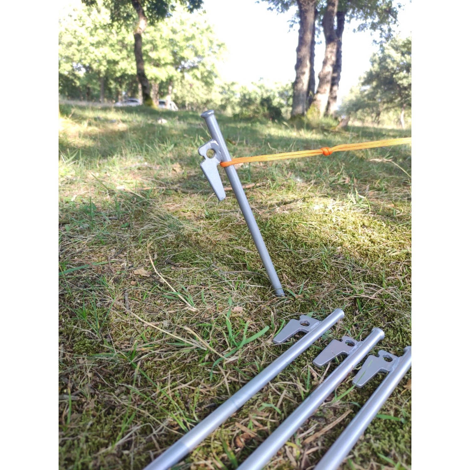 Bal-Kar Çadır Kazığı 40 cm 8 Adet Gri, Kamp Bahçe Zemin Fiyatı