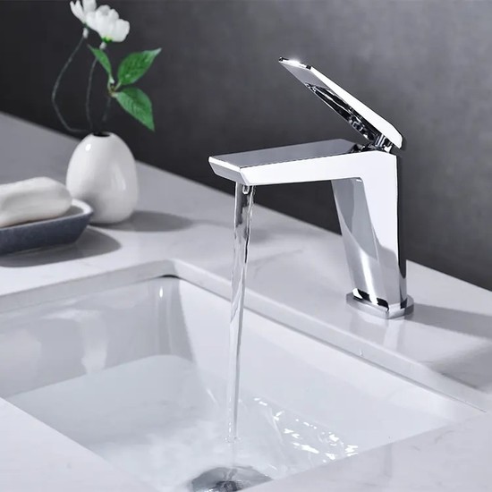 FAWER Faucet & Shower Fleko Mustang Krom Lavabo Bataryası Fiyatı