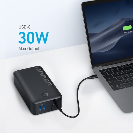 Anker 347 Powerbank 40000mAh - PowerCore 40K Taşınabilir Hızlı Şarj ...