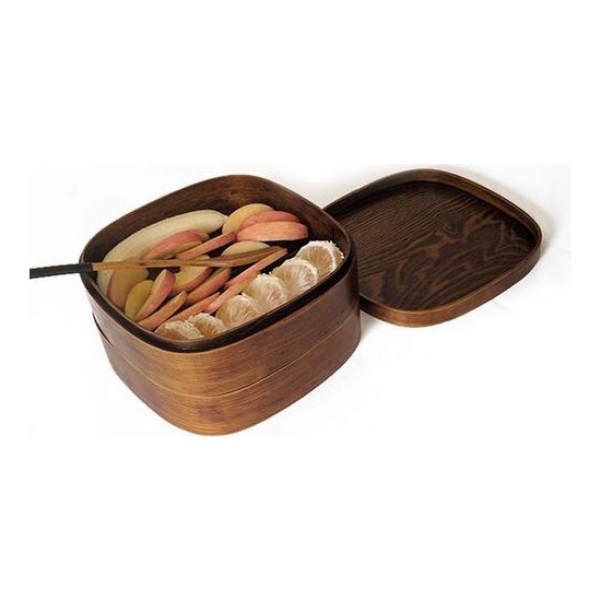 Xhang Masif Ahşap Çift Büyük Bento Kutusu Öğle Yemeği Kutusu Fiyatı