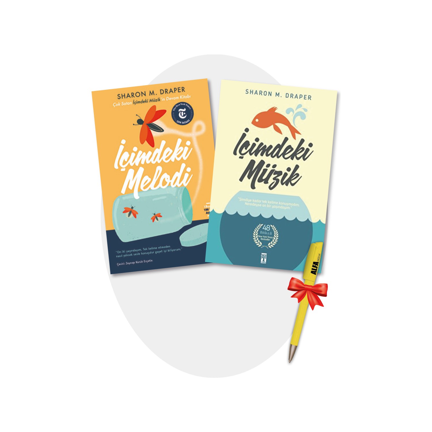 İçimdeki Melodi + İçimdeki Müzik - Sharon M. Draper 2 Kitap Kitabı