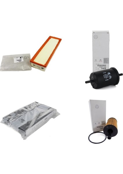 Psa Citroen C3 1.4 Benzinli (2001-2009) Filtre Bakım Seti Fiyatı