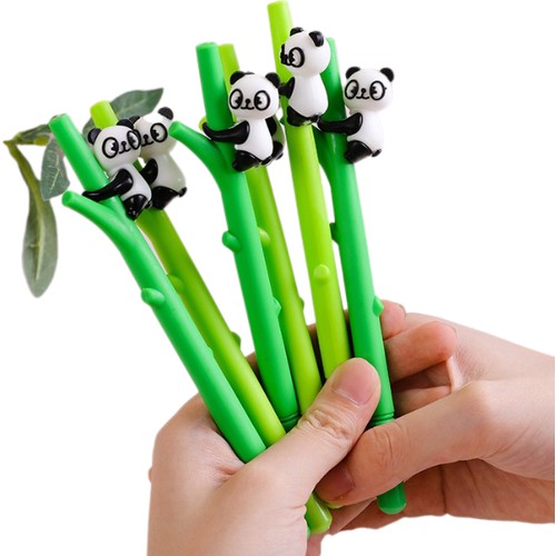 Perfect Choice 10 Adet Panda Tutan Bambu Jel Kalem (Yurt Fiyatı