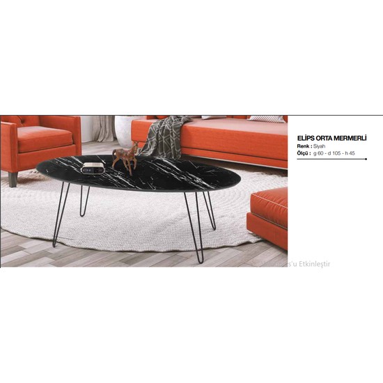 Bengi Ticaret Orta Sehpa Osm Elips V Ayak Model Metal Ayak Fiyatı