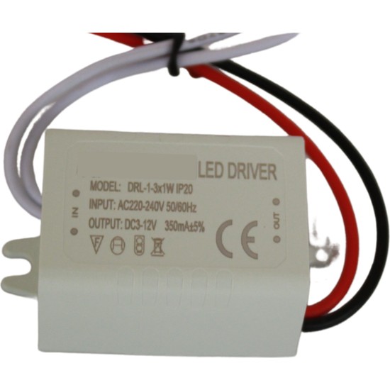 Hazar Led 1-3X1W LED Driver 350MA 3-12V Power LED Sürücü Fiyatı