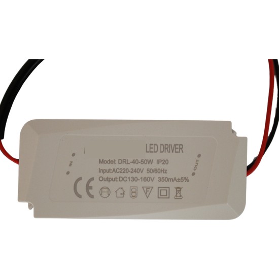 Hazar Led 40-50W LED Driver 350MA 130-160V Power LED Sürücü Fiyatı