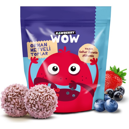 Rawberry Kids Orman Meyveli Toplar Sağlıklı Atıştırmalık 8 Fiyatı