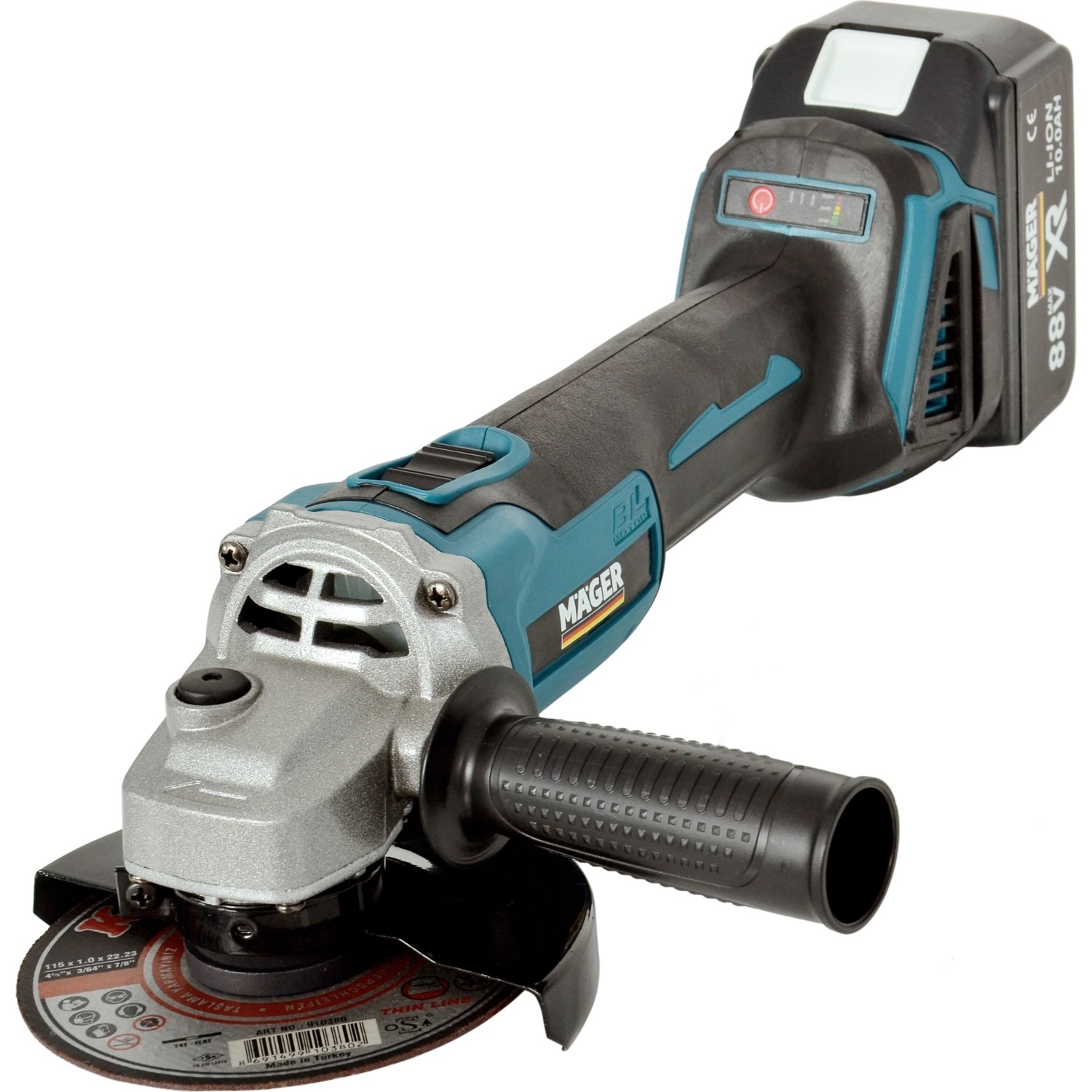 Mager 88 Watt 10 Ah Kömürsüz Motor 125 mm Taşlama Spiral Fiyatı