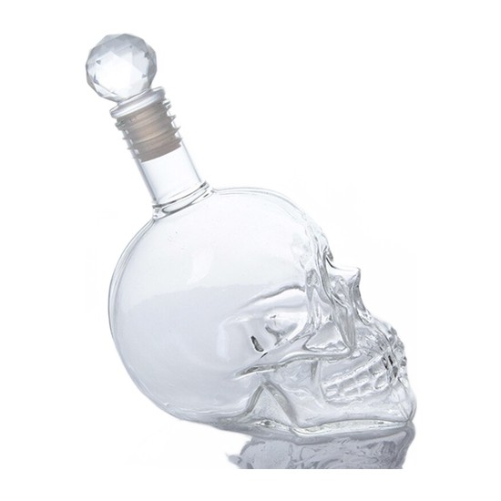 Xhltd 500 ml Kristal Shot Cam Şişe Kafatası Viski Vodka Fiyatı