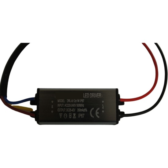 Hazar Led 8-12X1W LED Driver 350MA 25-42V Power LED Sürücü Fiyatı