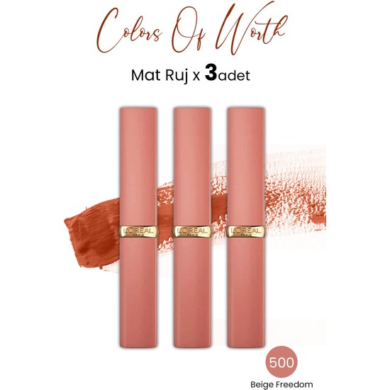 L'Oréal Paris Loreal Paris Colors Of Worth Color Riche Fiyatı